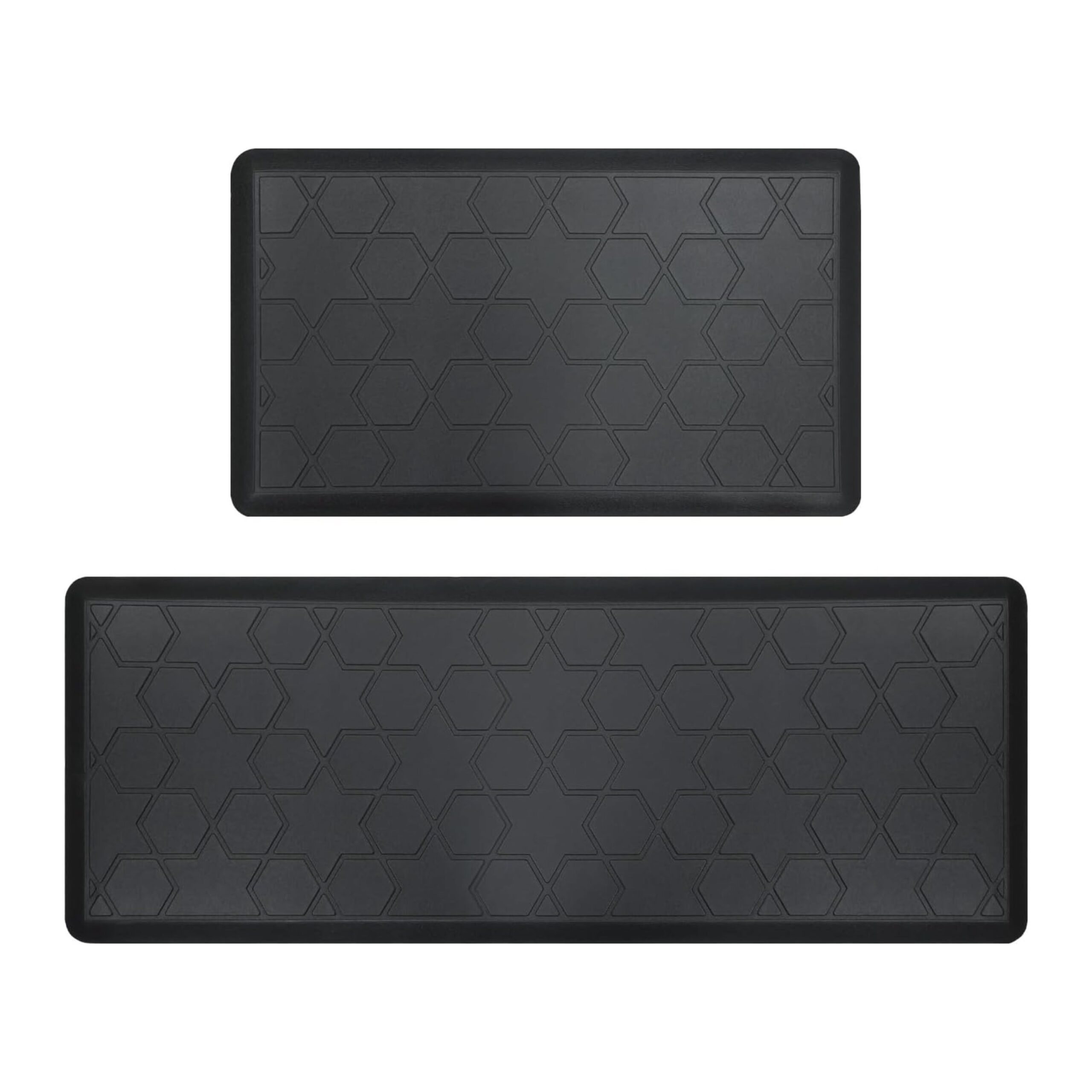 Black Kitchen Mats 2 Pack - Mik Zenon