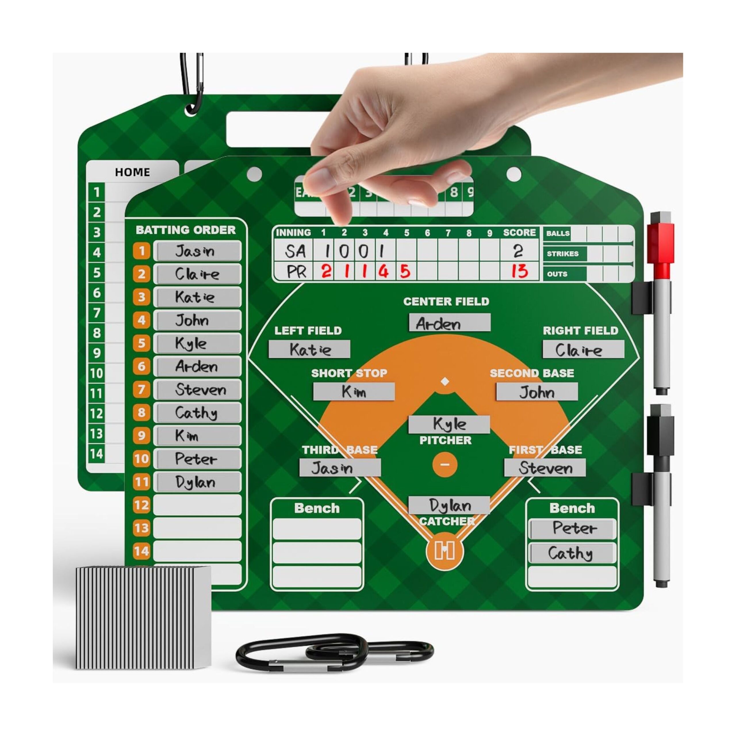 Baseball Lineup Board - Mik Zenon