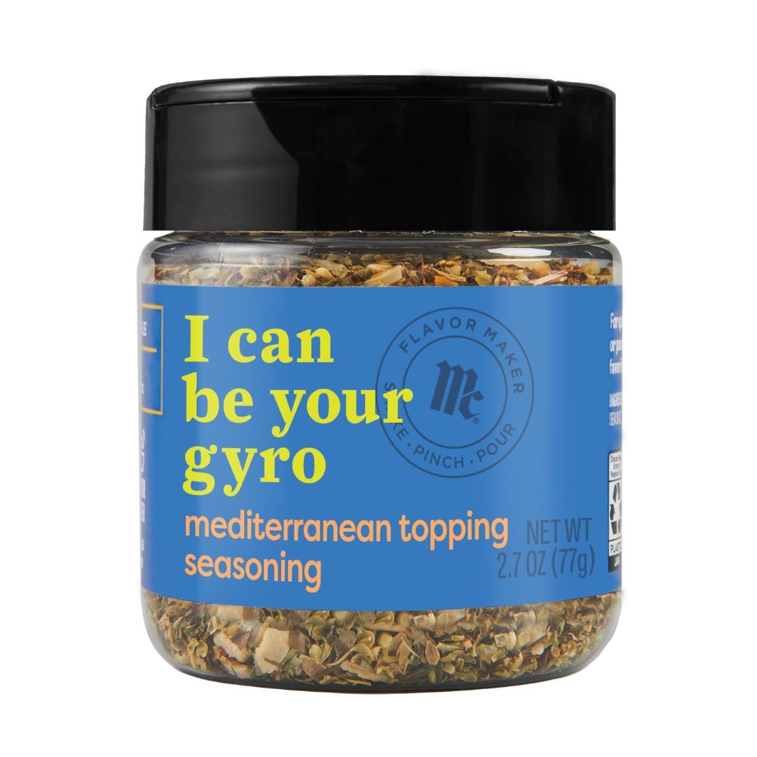 McCormick Mediterranean Topping Seasoning 2.7 Oz - Mik Zenon