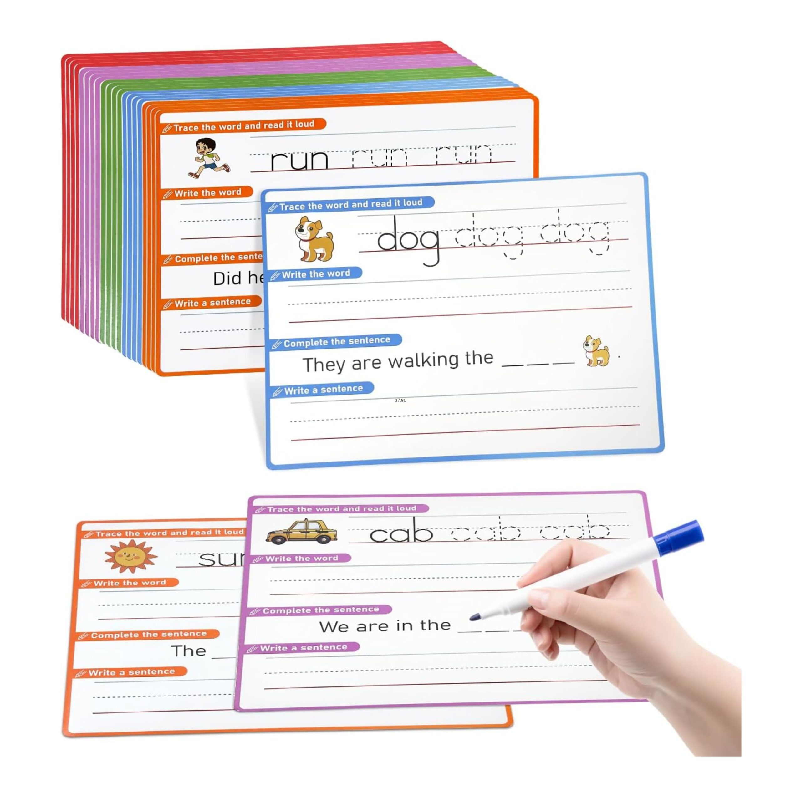 Dry Erase Writing Cards - Mik Zenon