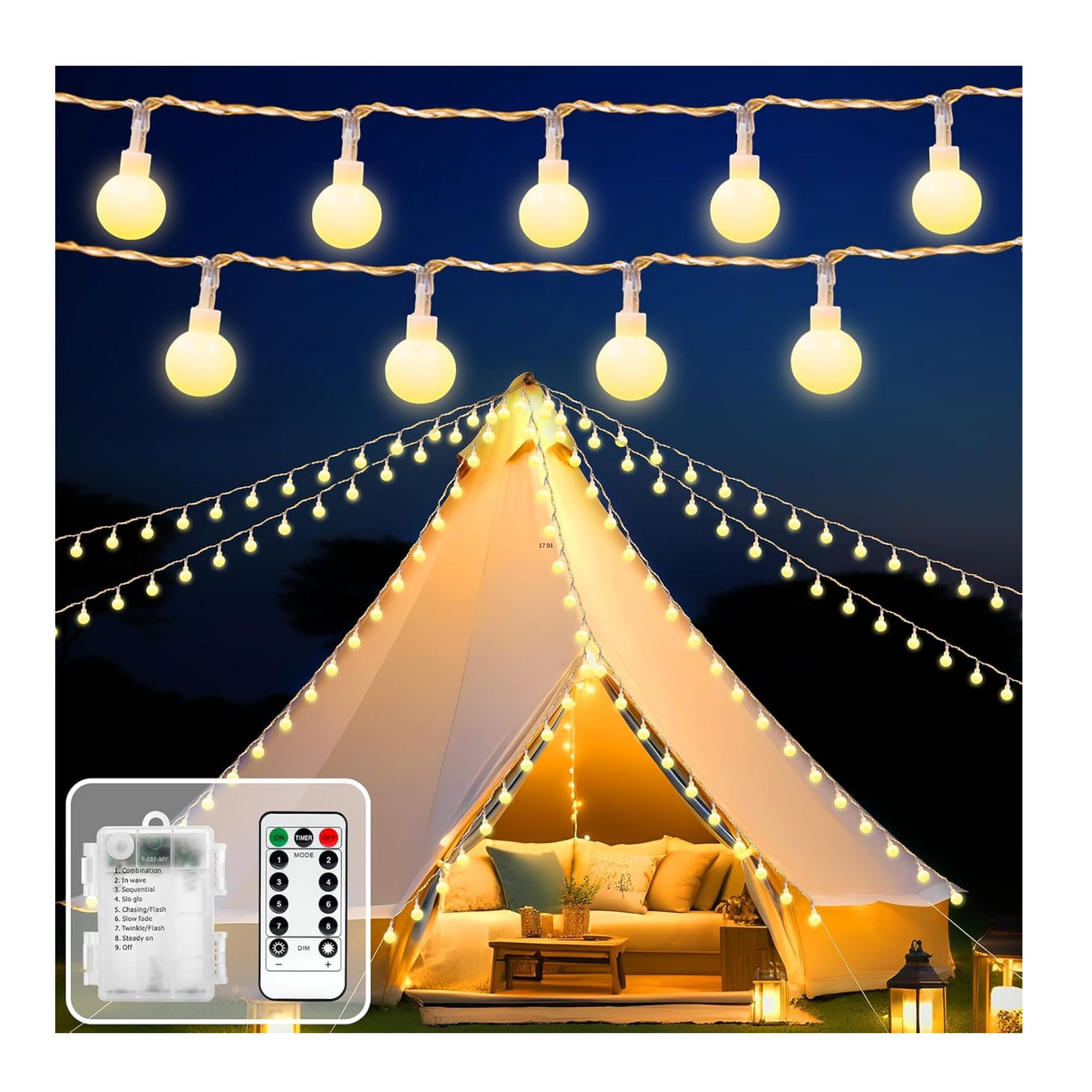 Battery Powered String Lights - Mik Zenon
