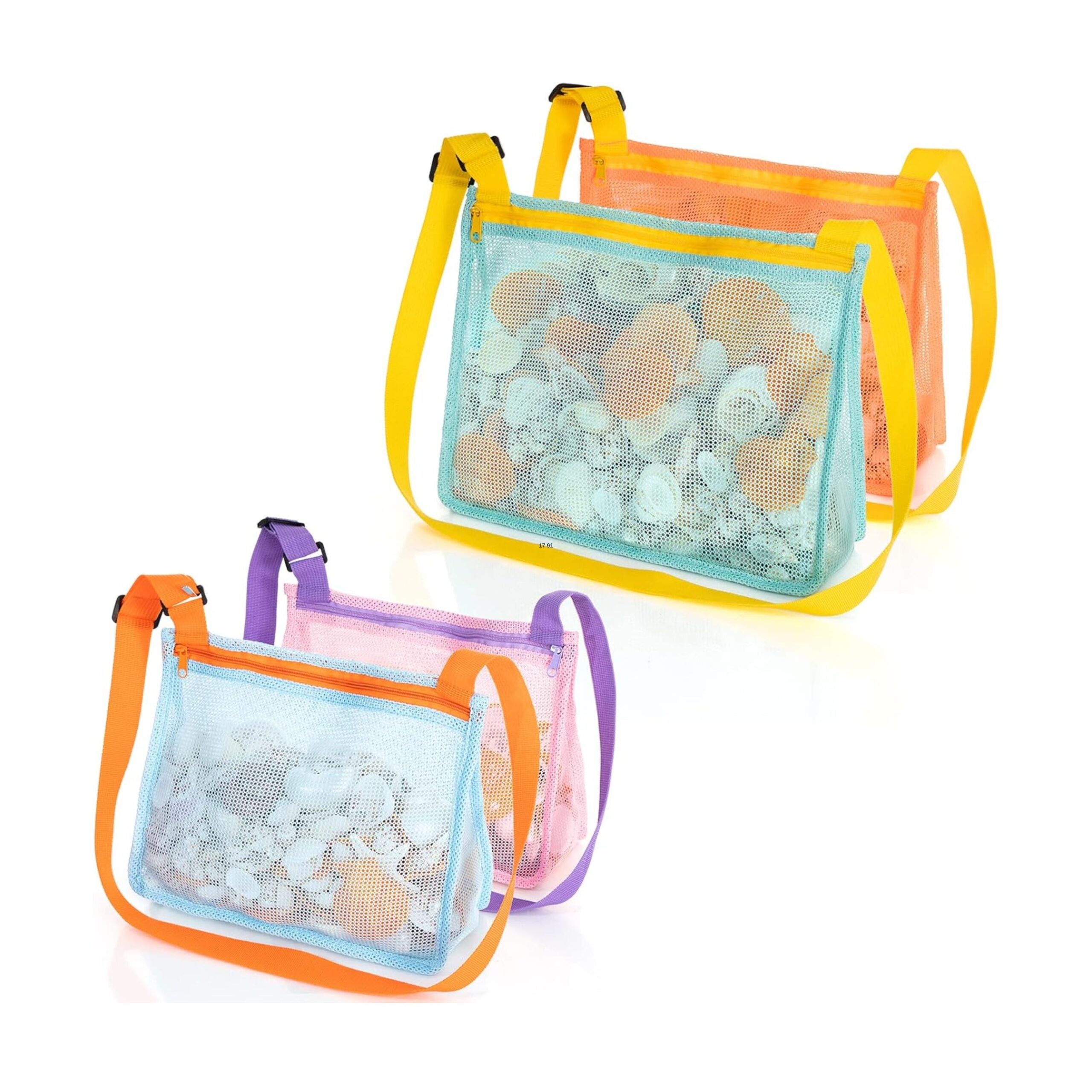Beach Mesh Bag Shell Bags - Mik Zenon