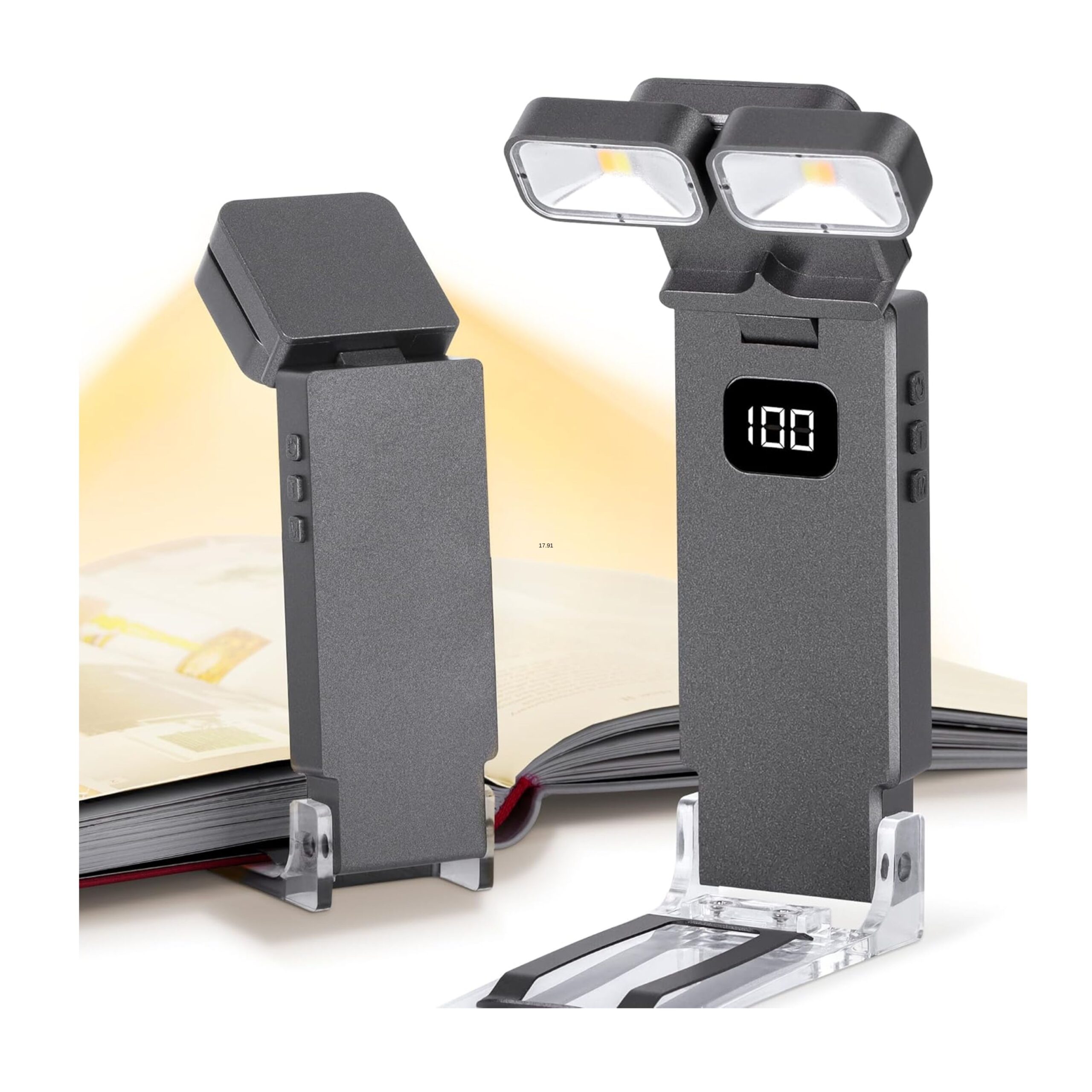 Dual-Heads Bedtime Reading Light - Mik Zenon
