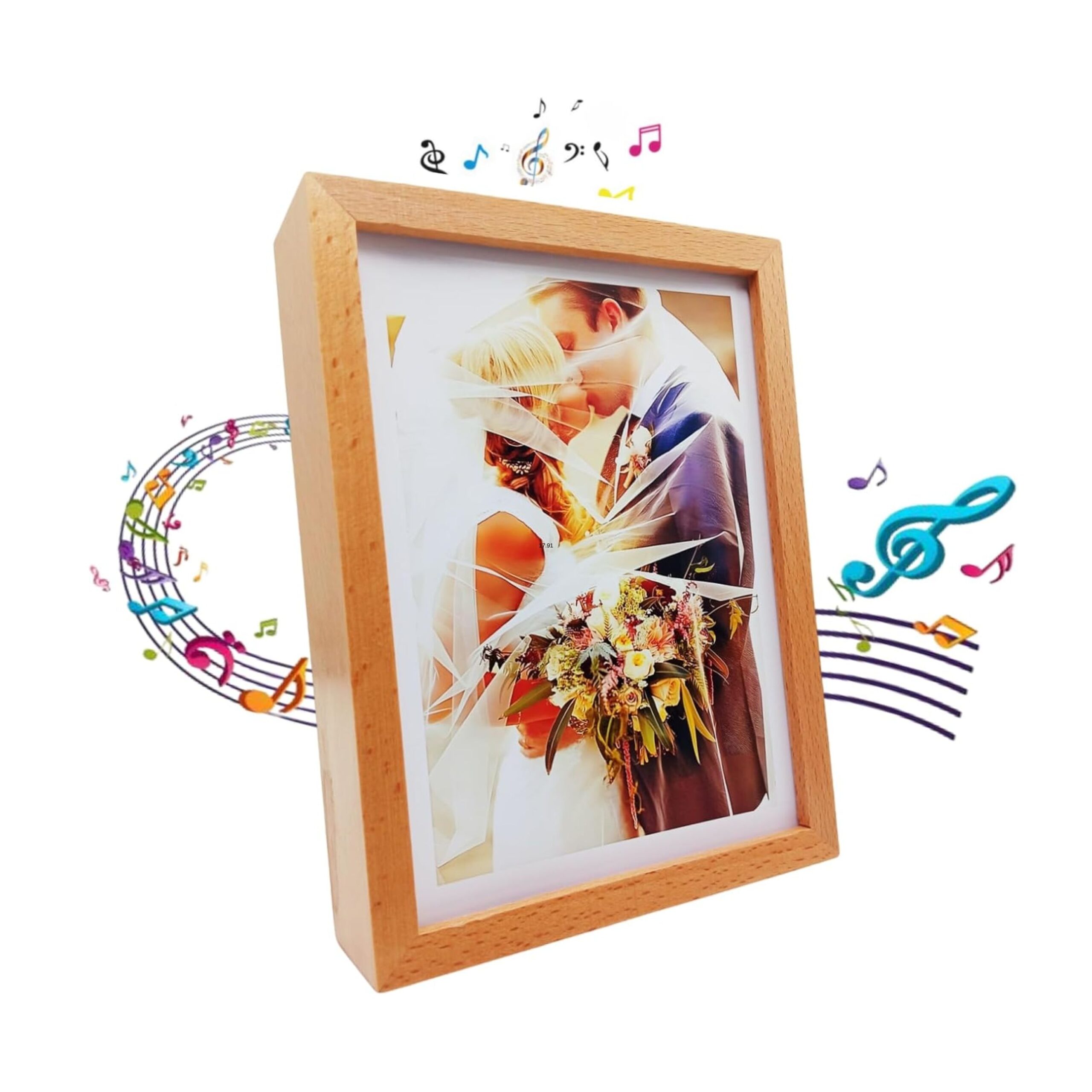 Wooden Picture Frame Music Box - Mik Zenon