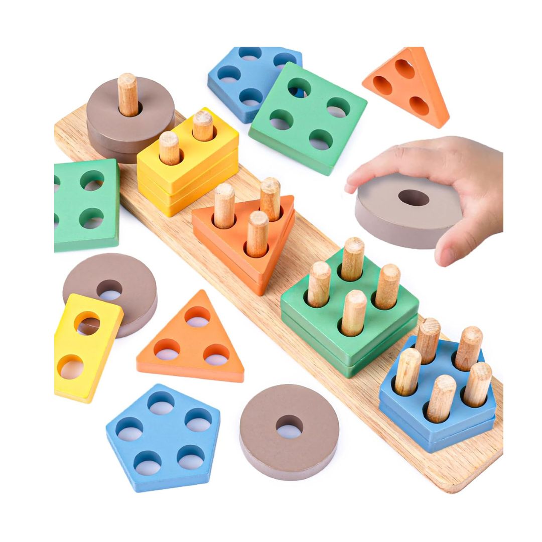 Montessori Stacking Toys - Mik Zenon
