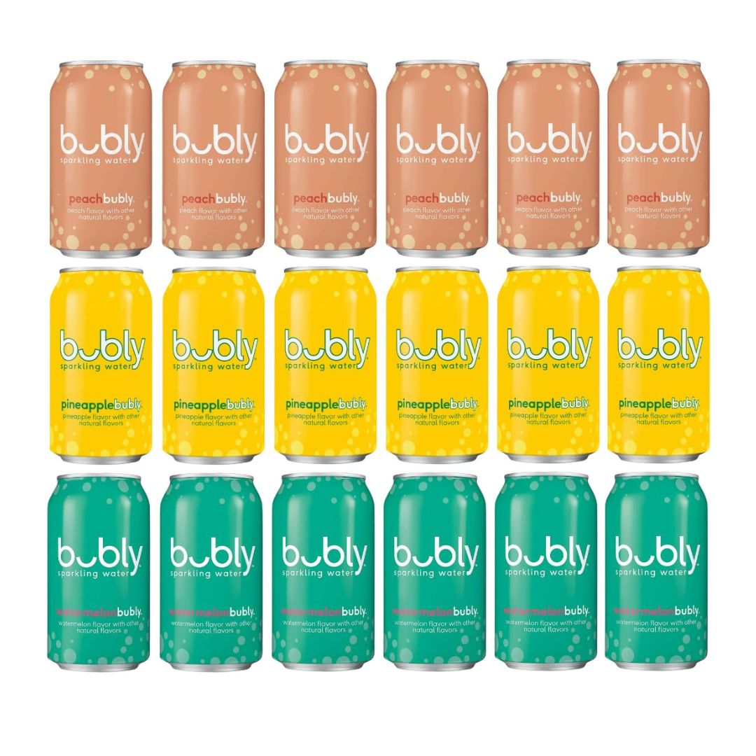 Bubly Sparkling Water Variety Pack 18 Pk - Mik Zenon