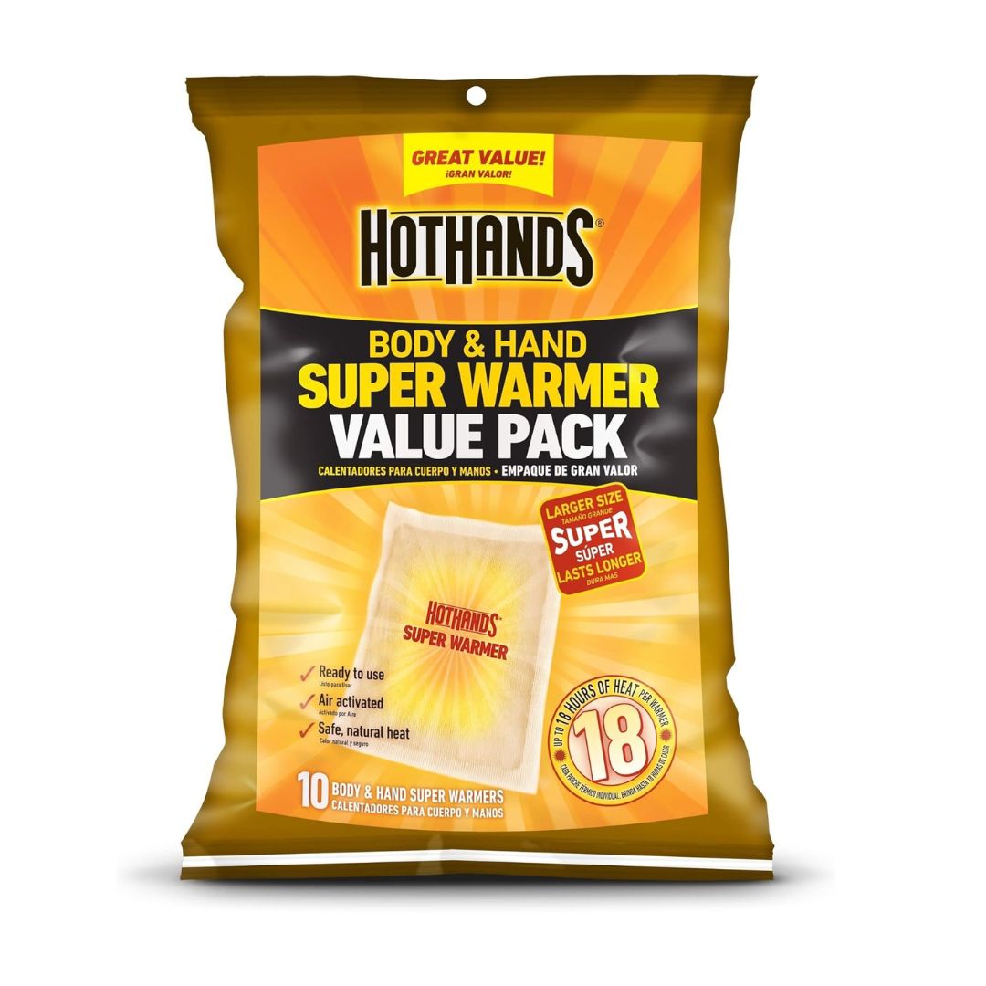 HotHands Body & Hand Super Warmers 10 Pk - Mik Zenon