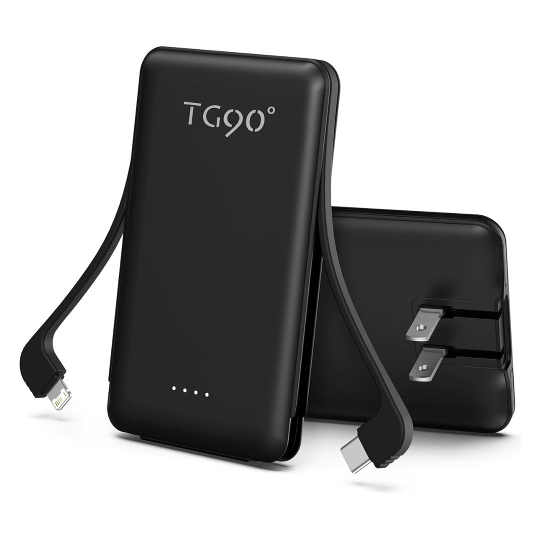 Ultra Power Bank with Built-in AC Wall Plug - Mik Zenon