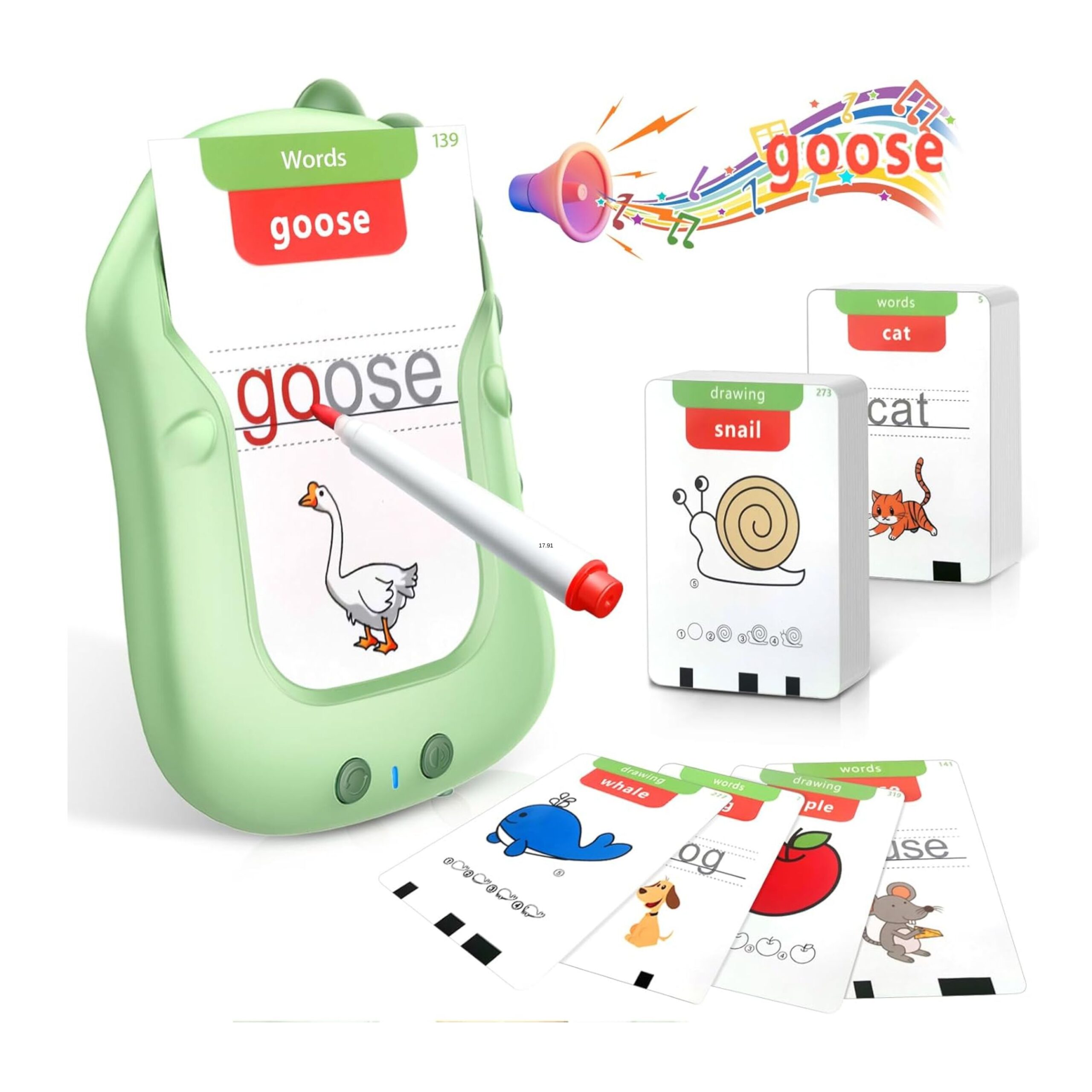 Drawing & Talking Flash Cards for Toddlers - Mik Zenon