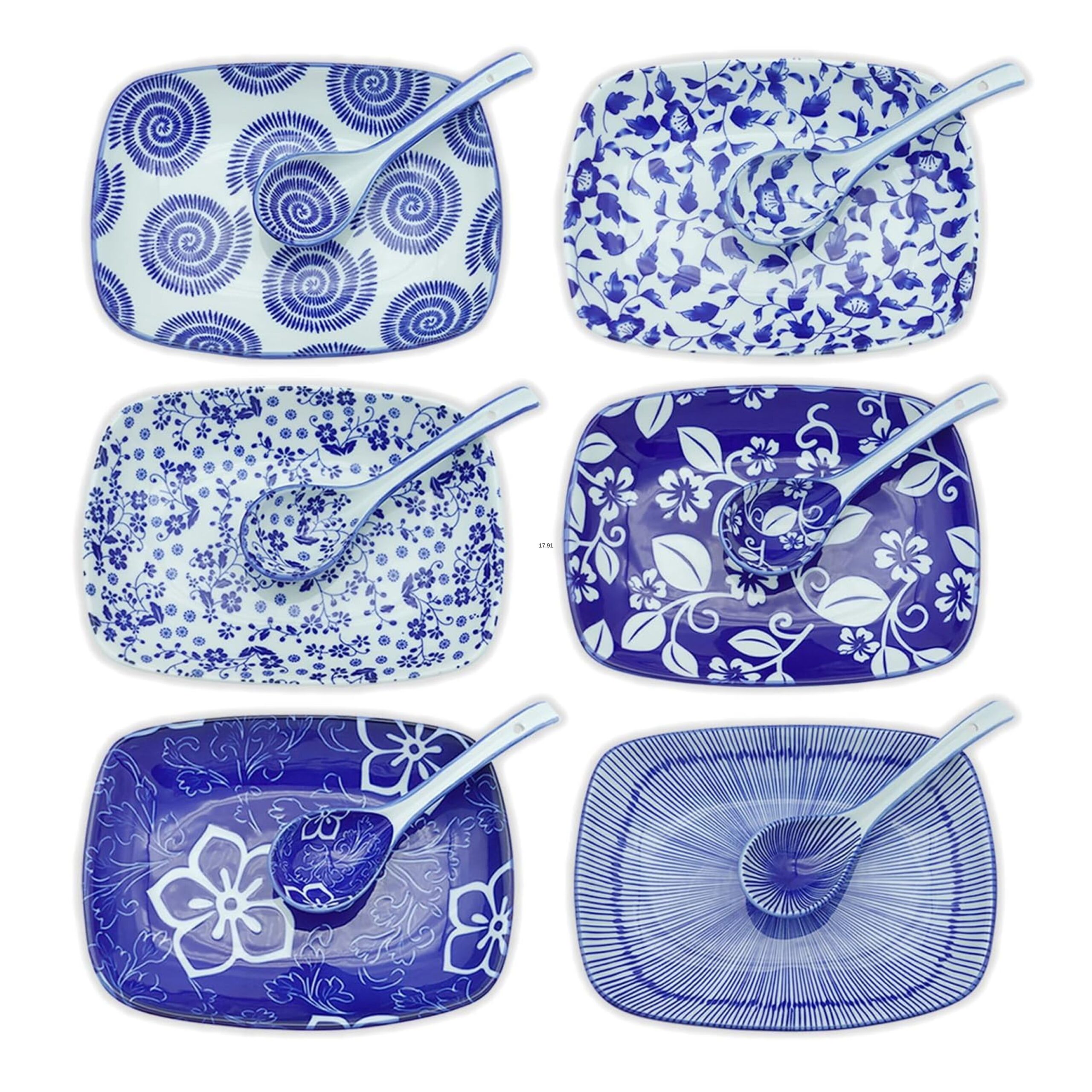 Ceramic Appetizer Plates Set - Mik Zenon