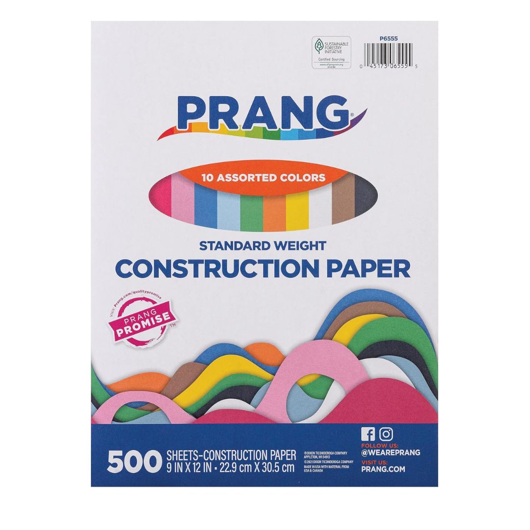 Prang Construction Paper 500 Sheet - Mik Zenon