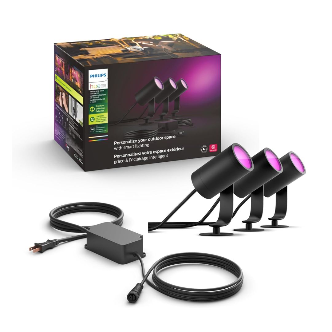 Philips Hue Lily Outdoor Smart Spot Light Base Kit - Mik Zenon