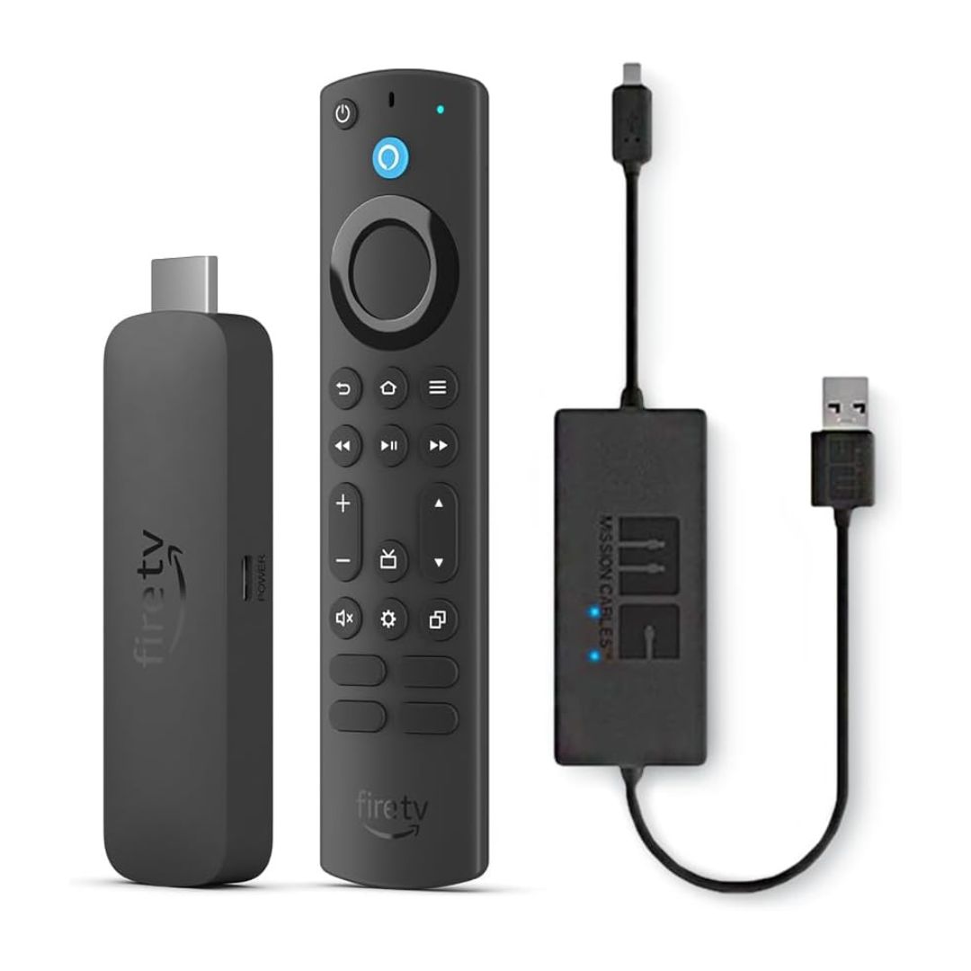 Amazon Fire TV Stick 4K Max with USB Power Cable - Mik Zenon