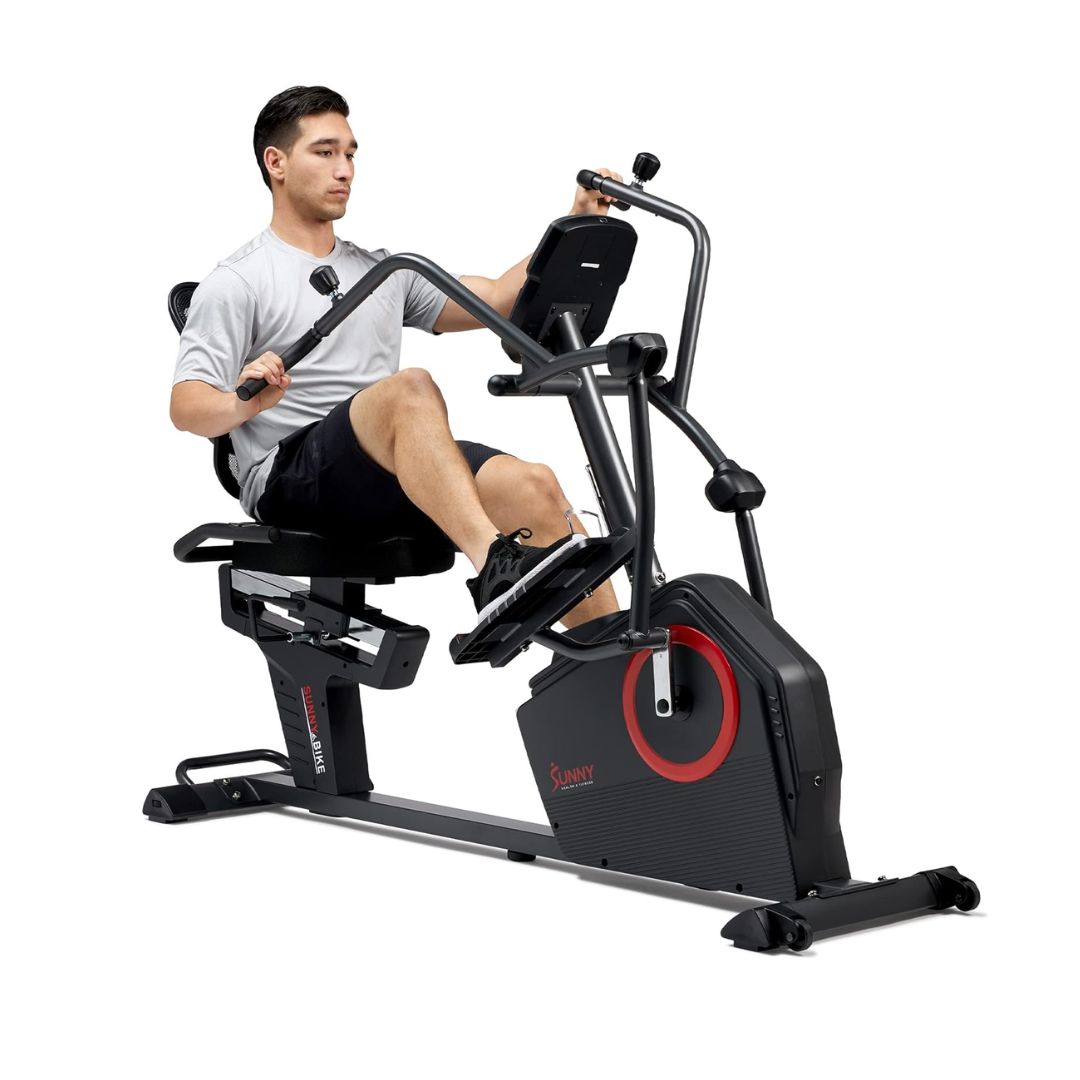 Sunny Health & Fitness Elite Recumbent Cross Trainer - Mik Zenon