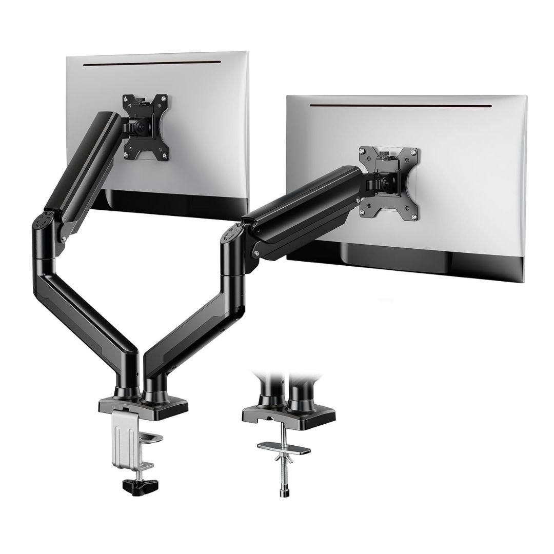 Adjustable Dual Monitor Mount - Mik Zenon