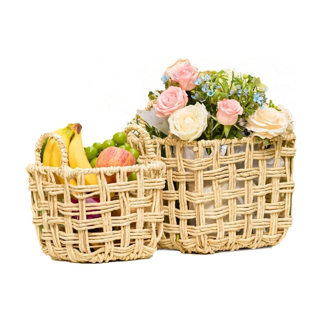Handmade Wicker Basket Set of 2 - Mik Zenon