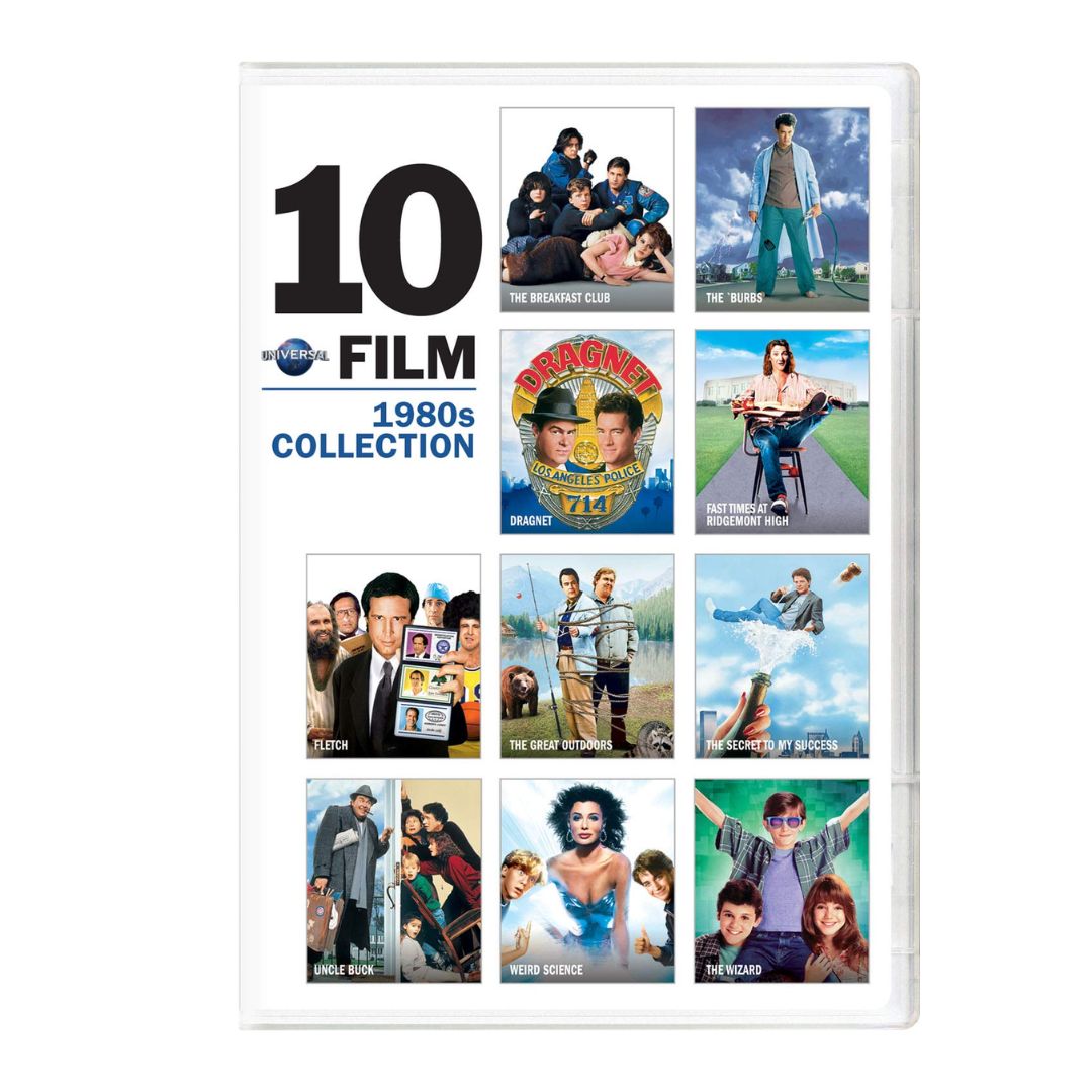 Universal 10-Film 1980s Collection DVD - Mik Zenon