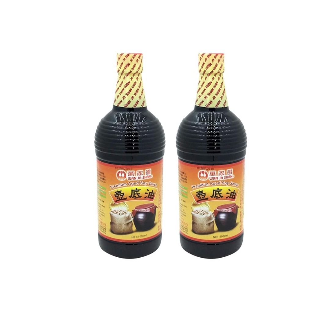 Wan Ja Shan Premium Aged Soy Sauce 2 Pk - Mik Zenon