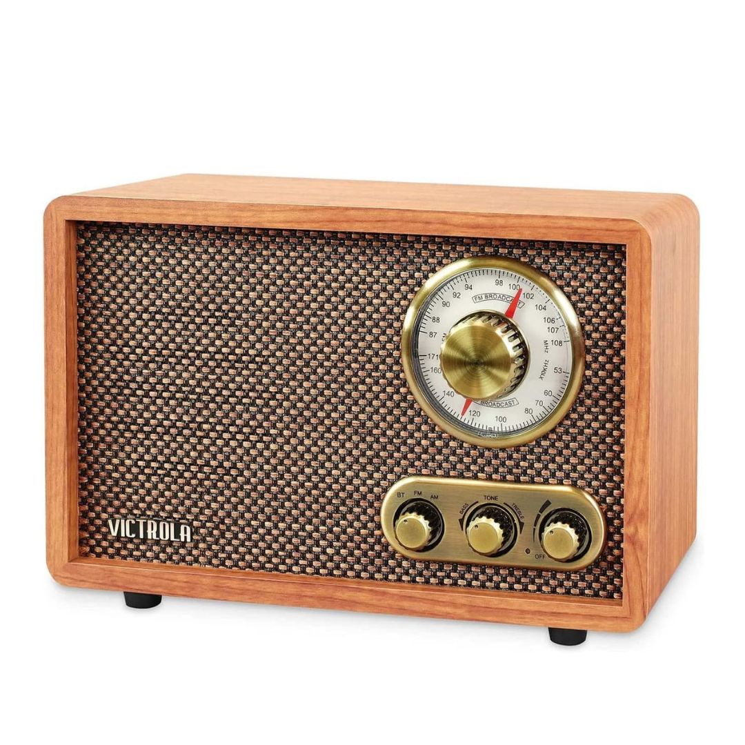 Victrola Retro Wood Bluetooth Radio - Mik Zenon