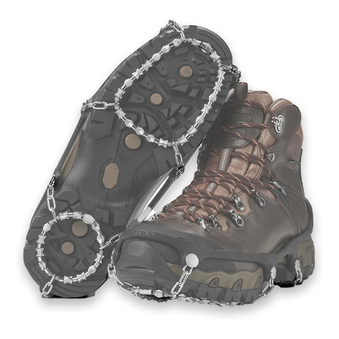 Yaktrax Full-Foot Ice & Snow Traction with Swiveling Bead Grip - Mik Zenon
