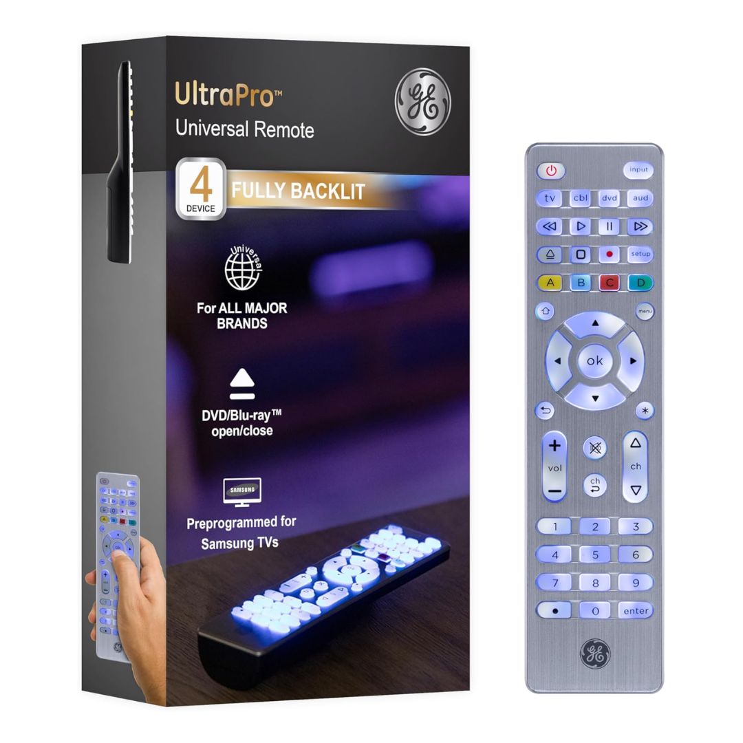 GE 4-Device Universal Remote - Mik Zenon