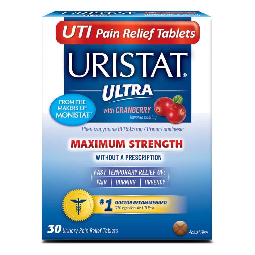 Uristat Ultra UTI Pain Relief Tablets - Mik Zenon