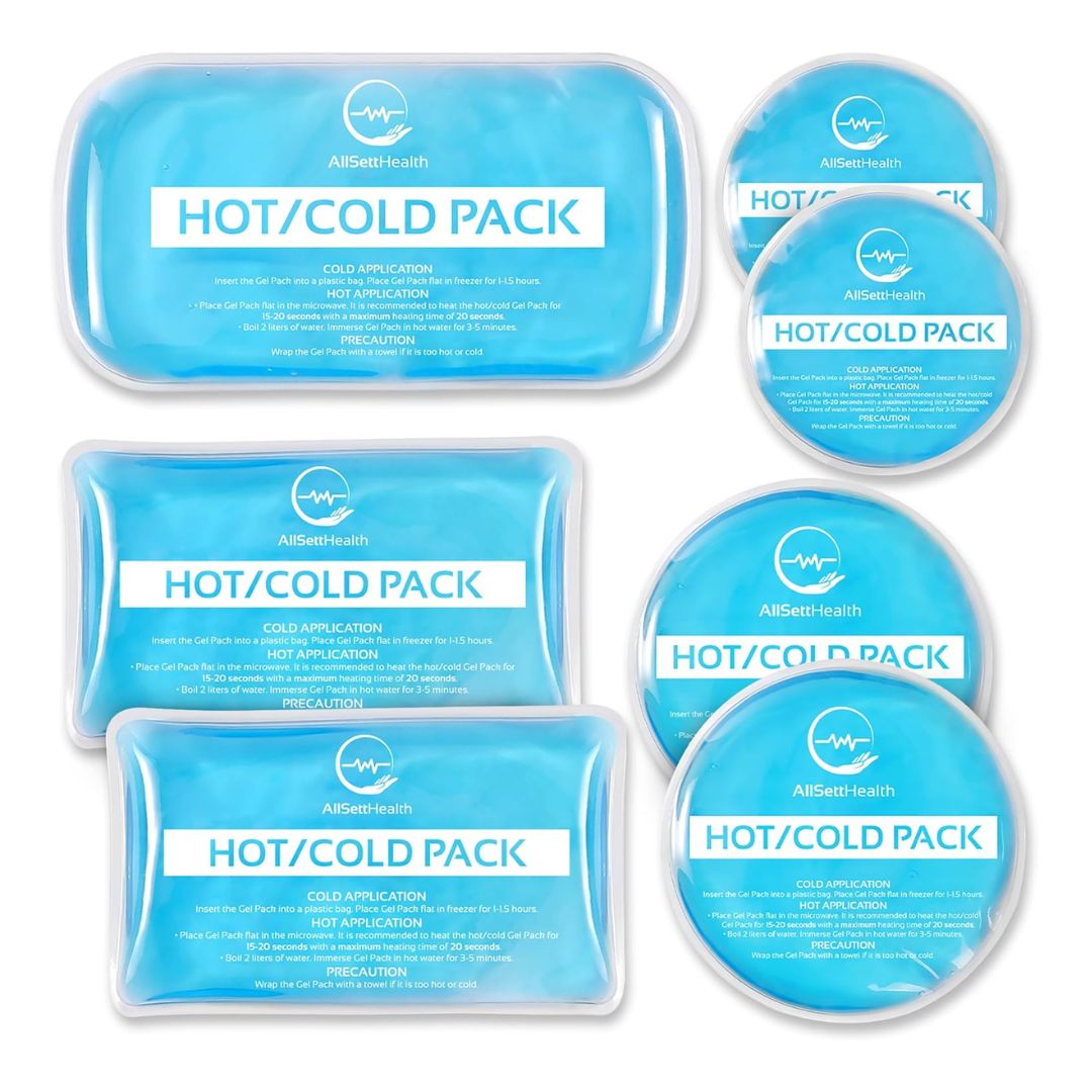 Reusable Hot & Cold Gel Ice Packs - Mik Zenon