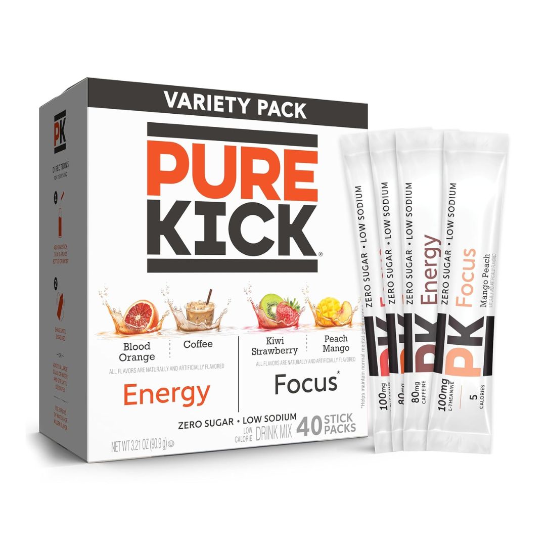 PURE KICK Energy & Focus Drink Mix - Mik Zenon