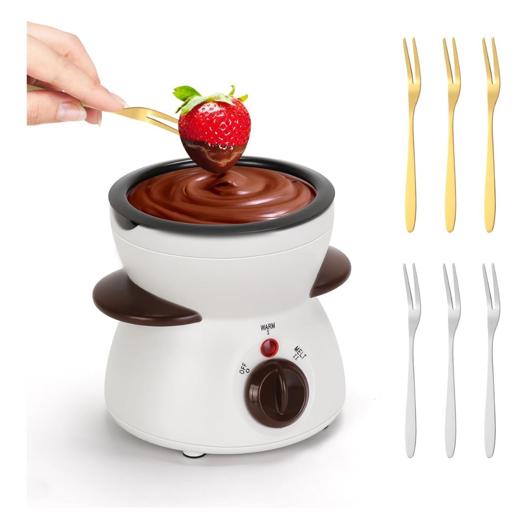 Mini Electric Chocolate Fondue Pot - Mik Zenon