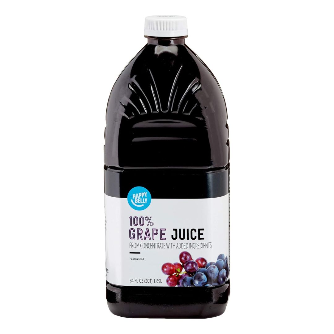 Amazon Brand Happy Belly Grape Juice - Mik Zenon