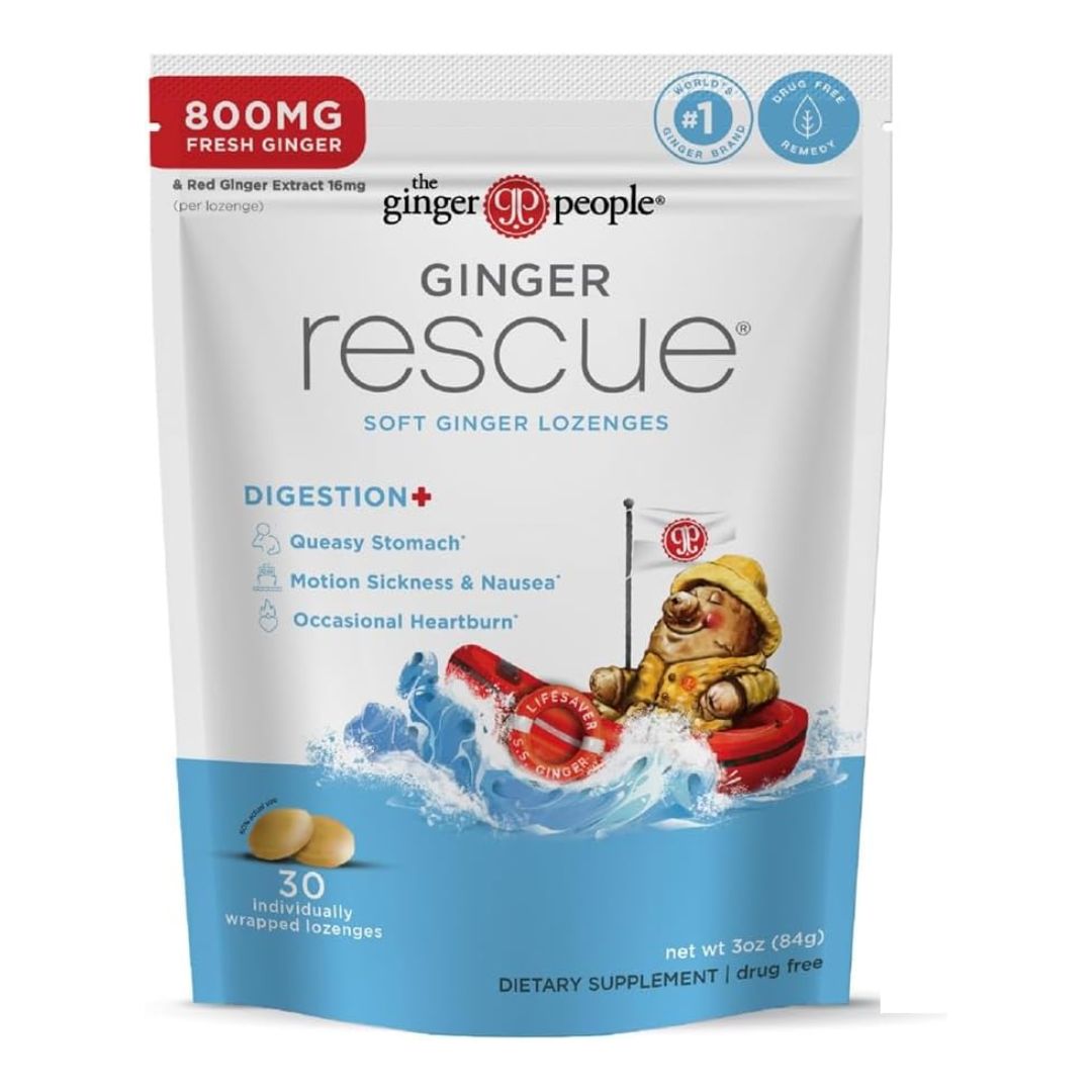 The Ginger People Ginger Rescue Soft Lozenges - Mik Zenon