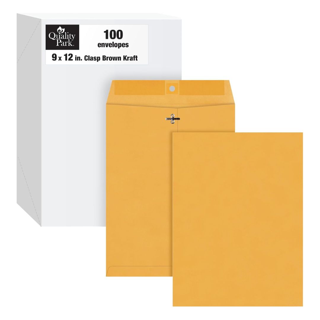 Quality Park 9x12 Clasp Envelopes - Mik Zenon