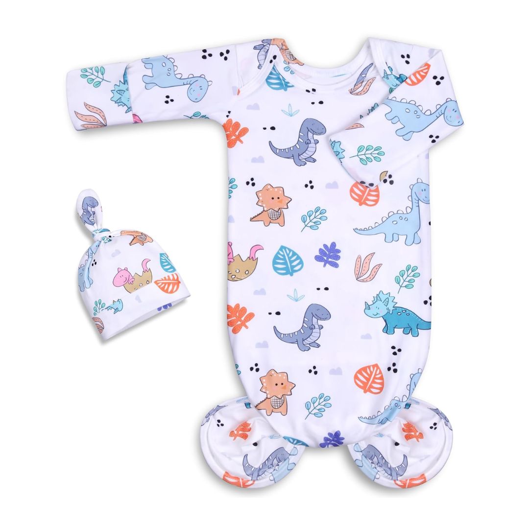 Long Sleeve Infant Nightgown - Mik Zenon