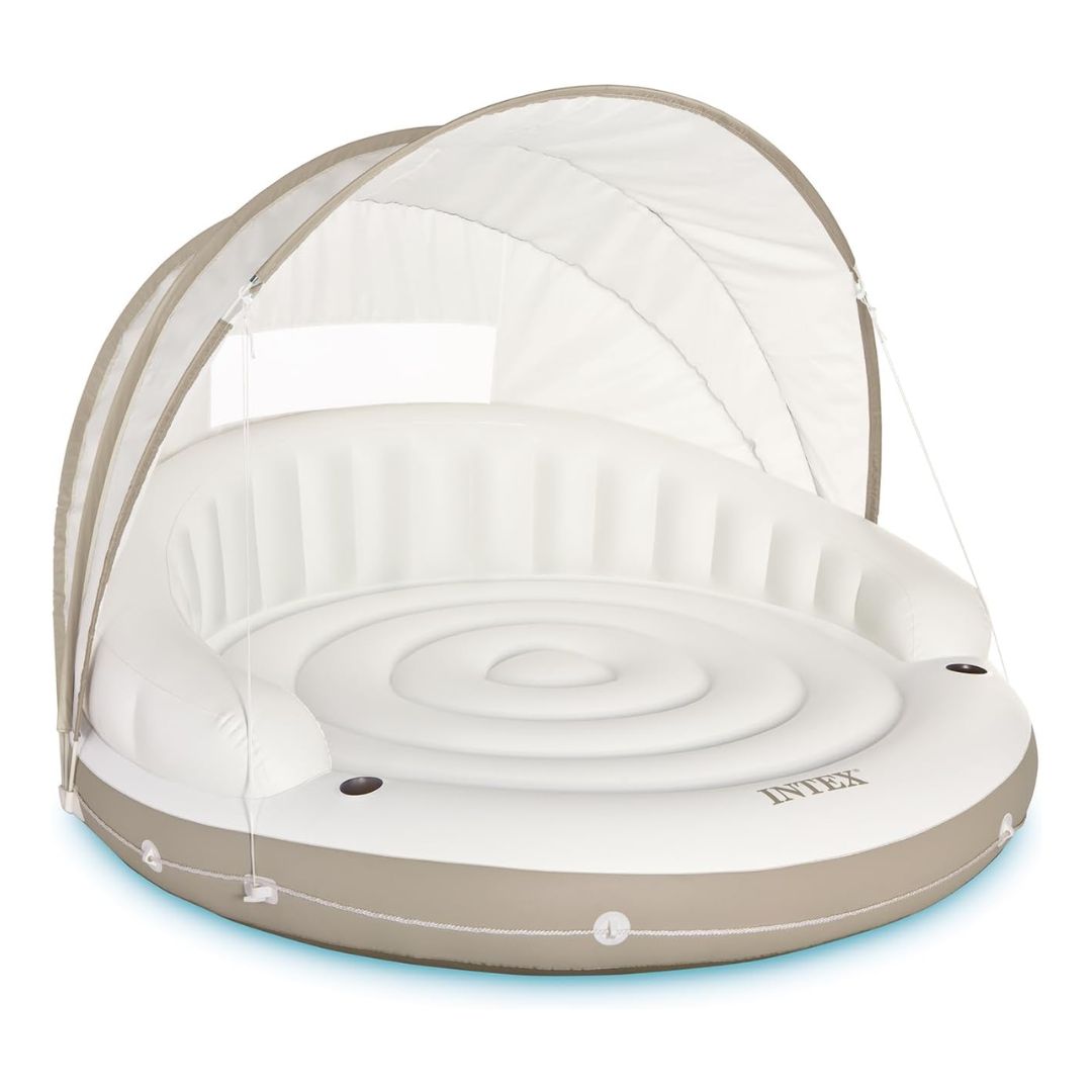 INTEX Canopy Island Inflatable Pool Float - Mik Zenon