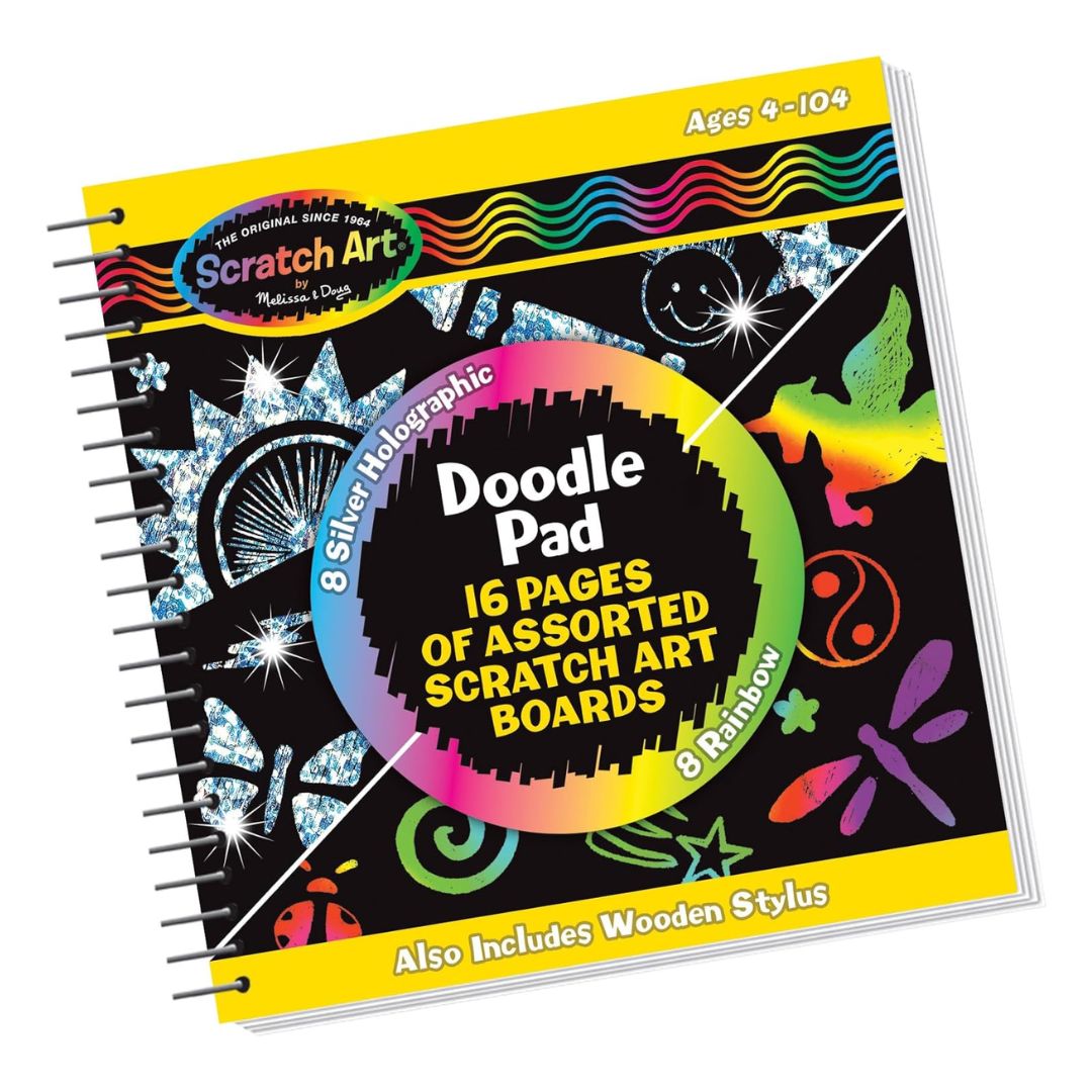 Melissa & Doug Scratch Art Doodle Pad - Mik Zenon