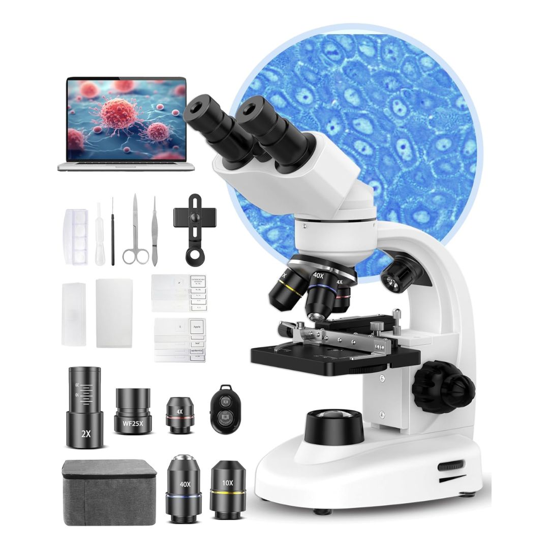 Compound Binocular Microscope - Mik Zenon