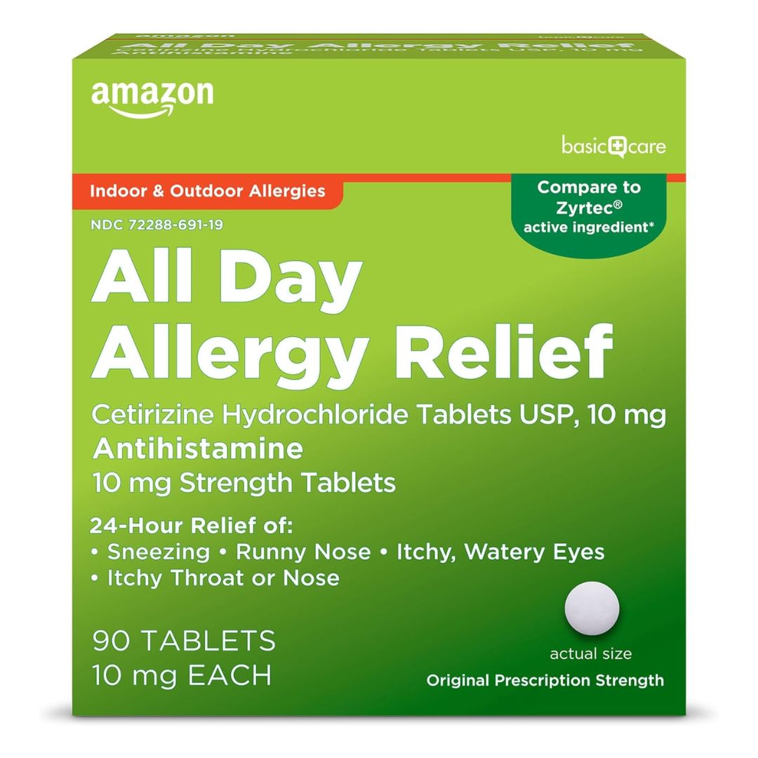 Amazon Basic Care All Day Allergy Relief - Mik Zenon