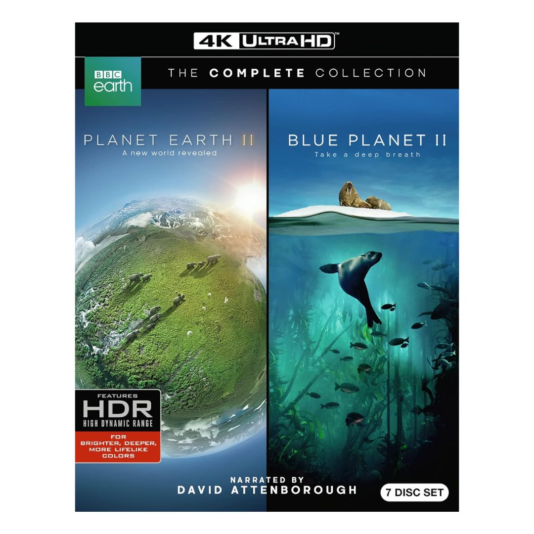 Planet Earth II & Blue Planet II 4K UHD Box Set - Mik Zenon