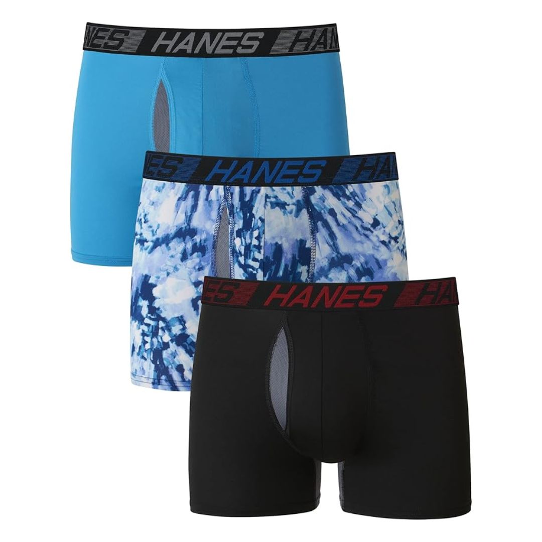Hanes Men’s Total Support Pouch Boxer Briefs - Mik Zenon