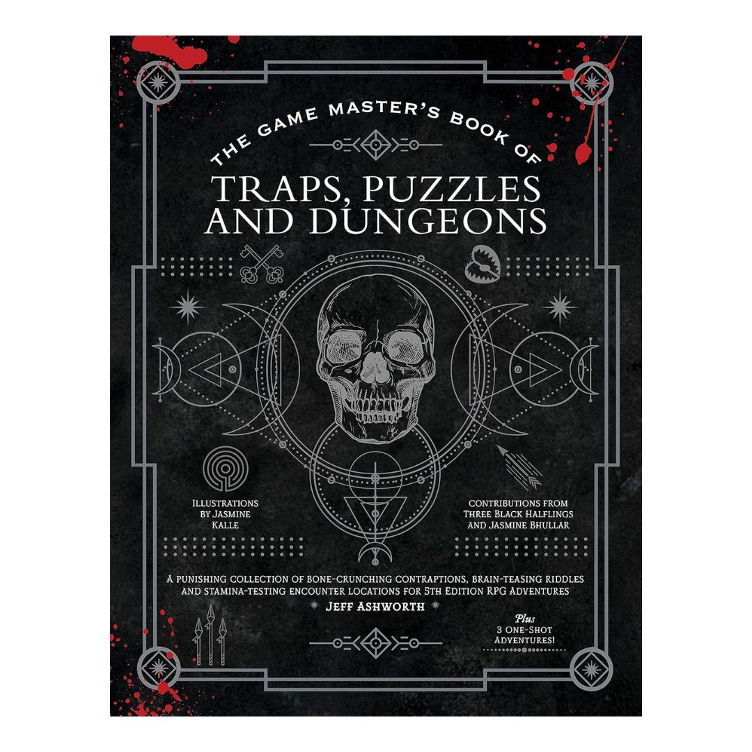 The Game Master's Book of Traps, Puzzles & Dungeons (Hardcover) - Mik Zenon