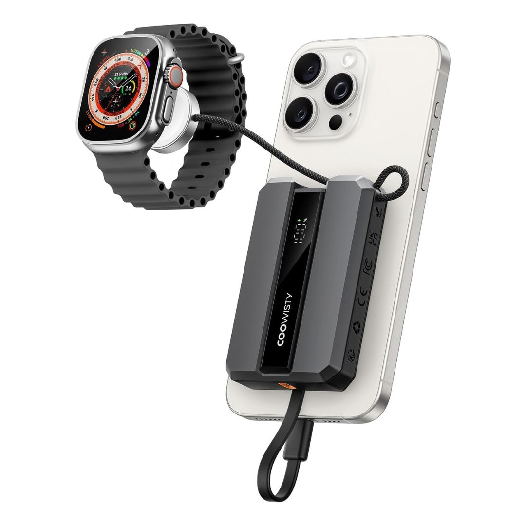 Portable Charging Bank with Cables - Mik Zenon