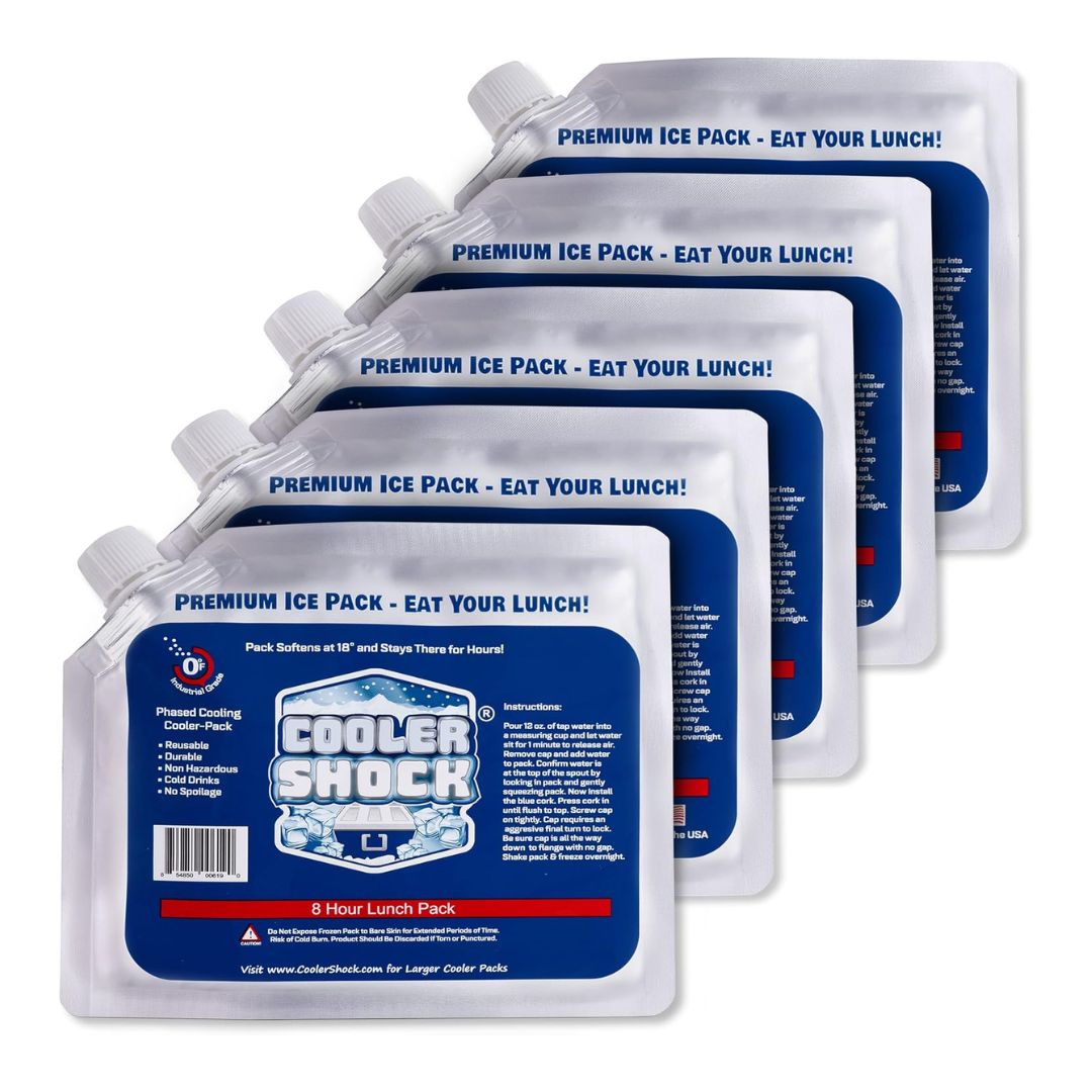 Cooler Shock Reusable Ice Packs - Mik Zenon