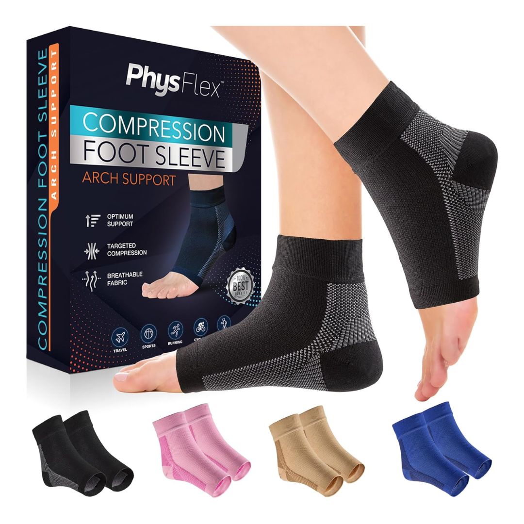 Plantar Fasciitis & Achilles Tendonitis Compression Socks - Mik Zenon