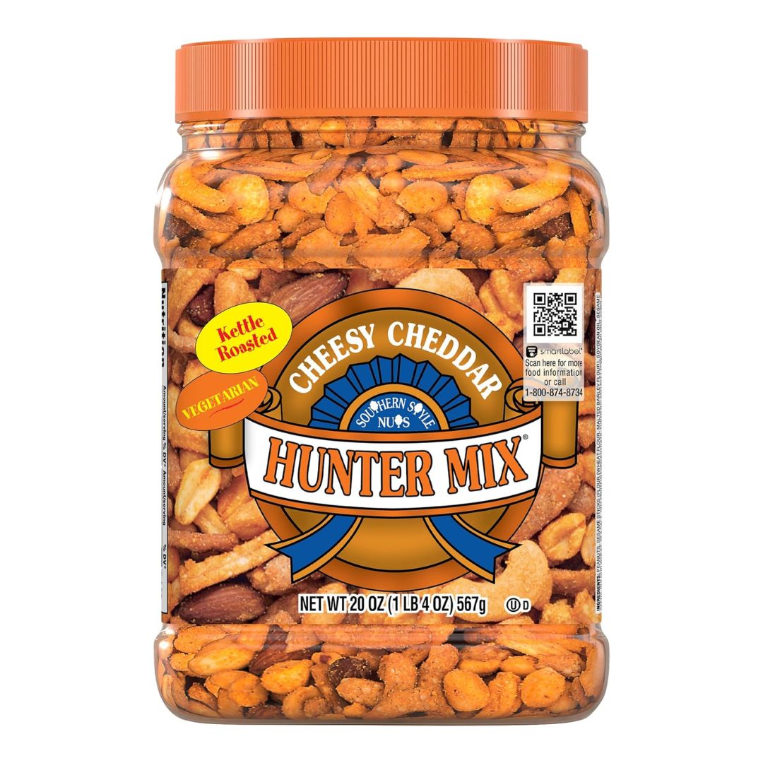 Southern Style Nuts Cheesy Cheddar Hunter Mix - Mik Zenon