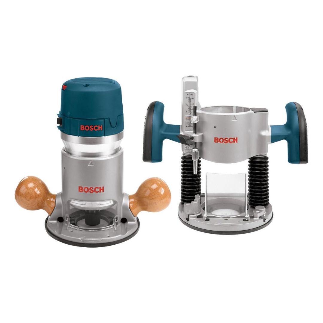 BOSCH 12 Amp Wood Router Combo Kit - Mik Zenon