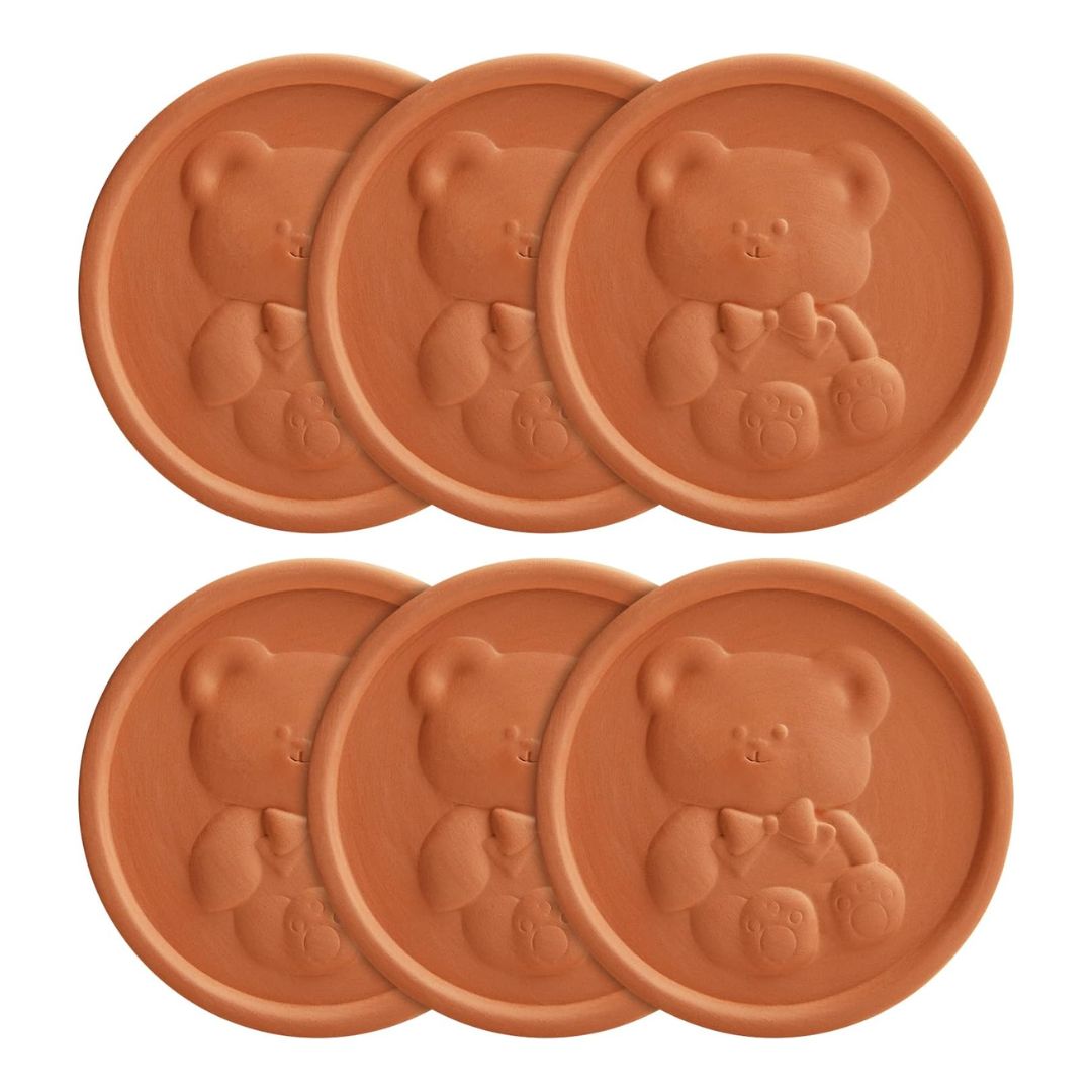 BARST Terracotta Brown Sugar Saver Discs (6 Pack) - Mik Zenon