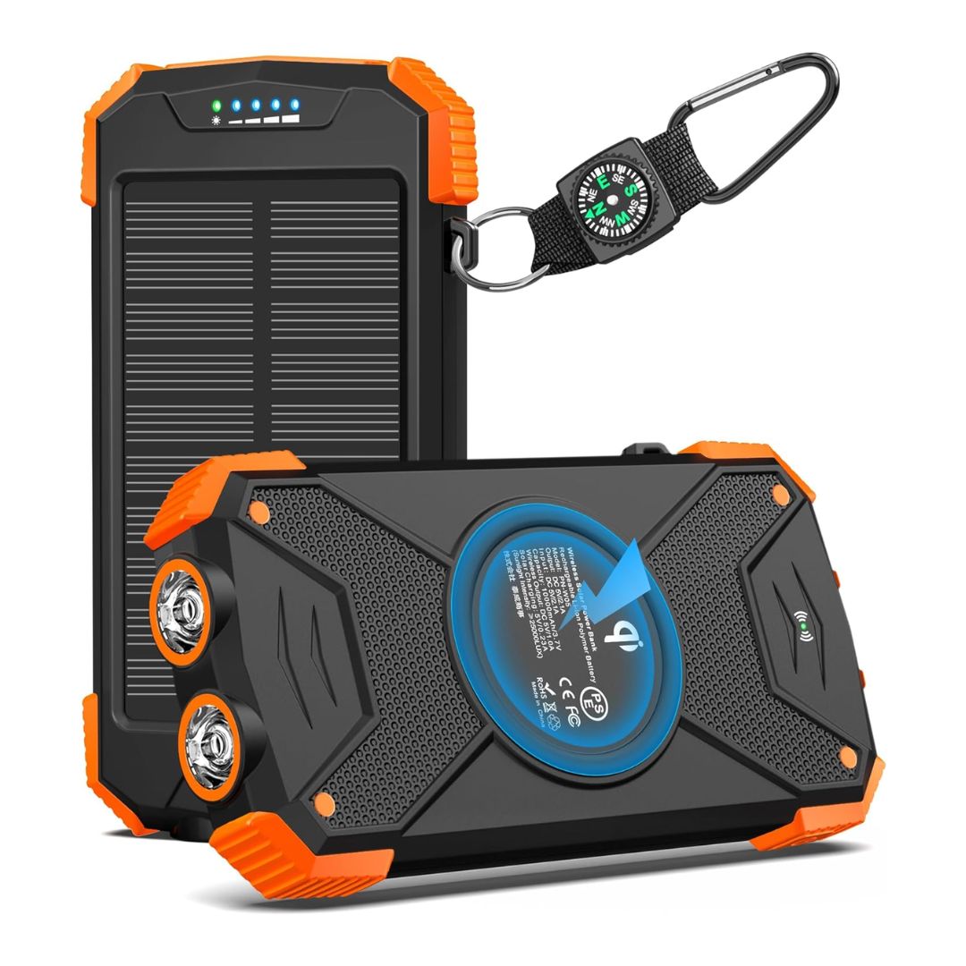 Solar Charger Power Bank - Mik Zenon