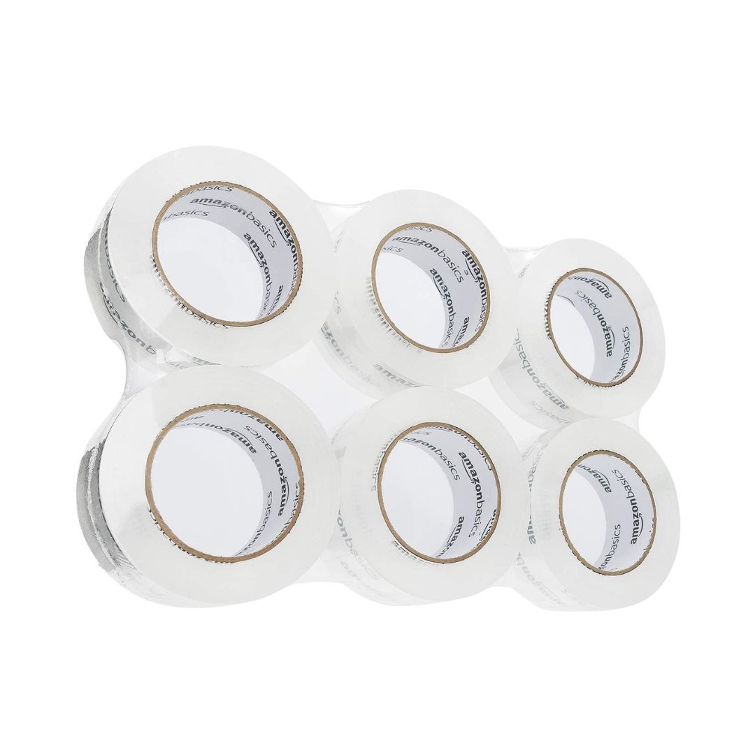 Amazon Basics Clear Packaging Tape (6 Pack) - Mik Zenon