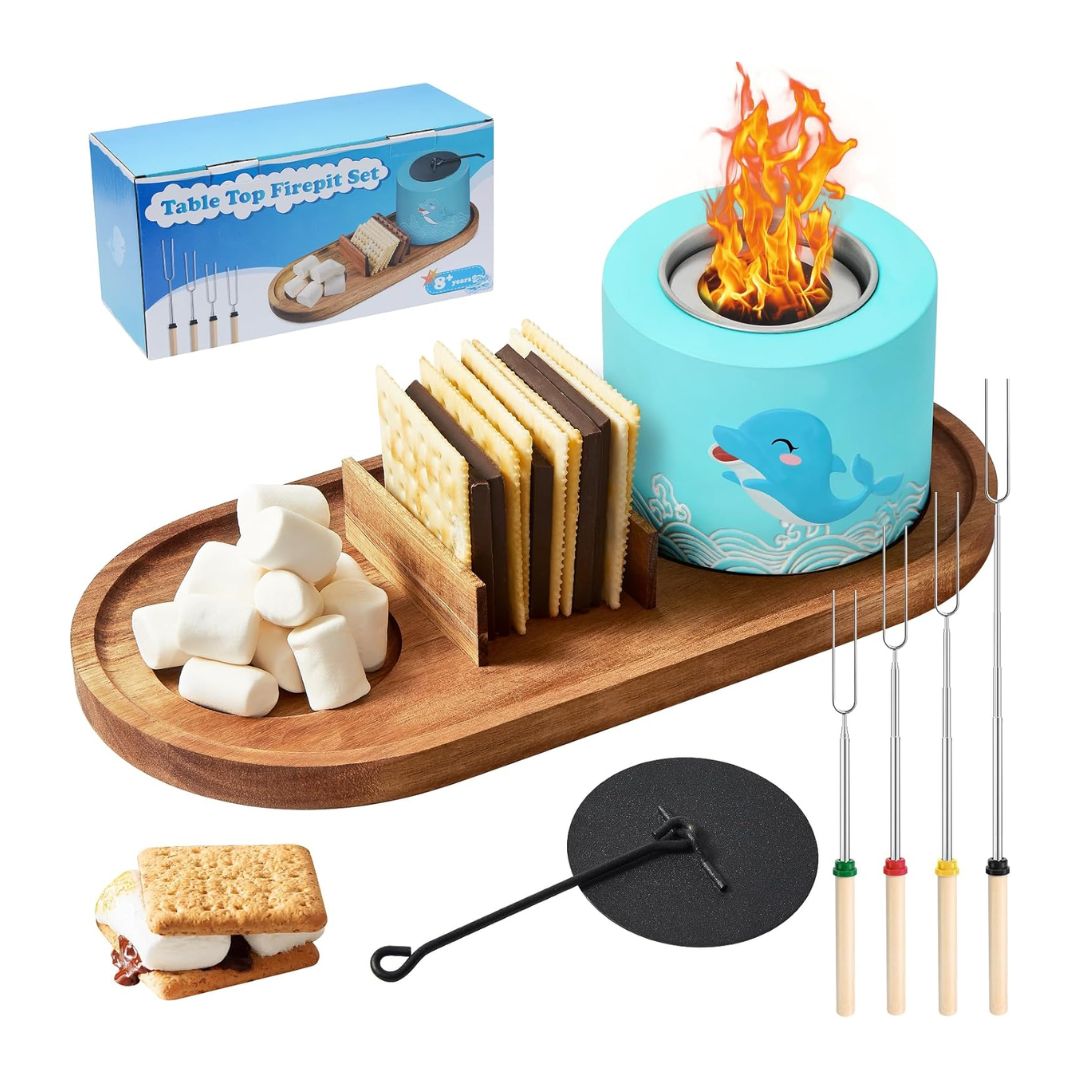 Tabletop Indoor S'mores Maker Kit - Mik Zenon