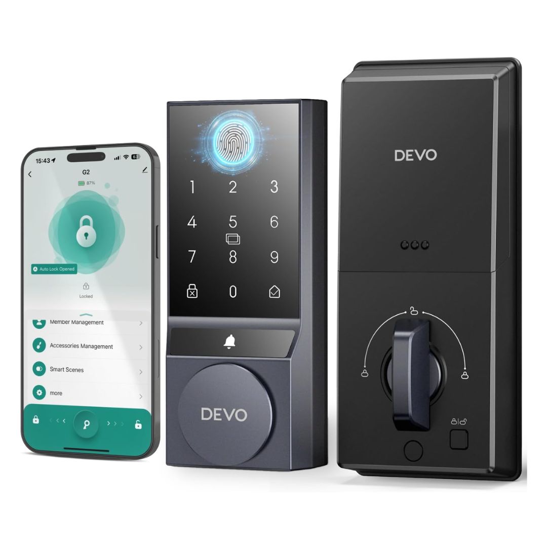 Fingerprint Smart Door Lock - Mik Zenon
